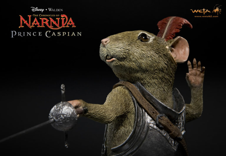 Weta Announces Reepicheep Statue - NarniaWeb | Netflix's Narnia Movies
