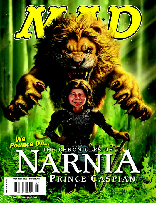 'Prince Caspian' Spoofed in MAD Magazine - NarniaWeb | Netflix's Narnia ...