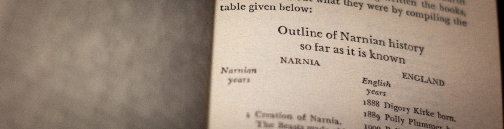 Narnia Timeline | NarniaWeb