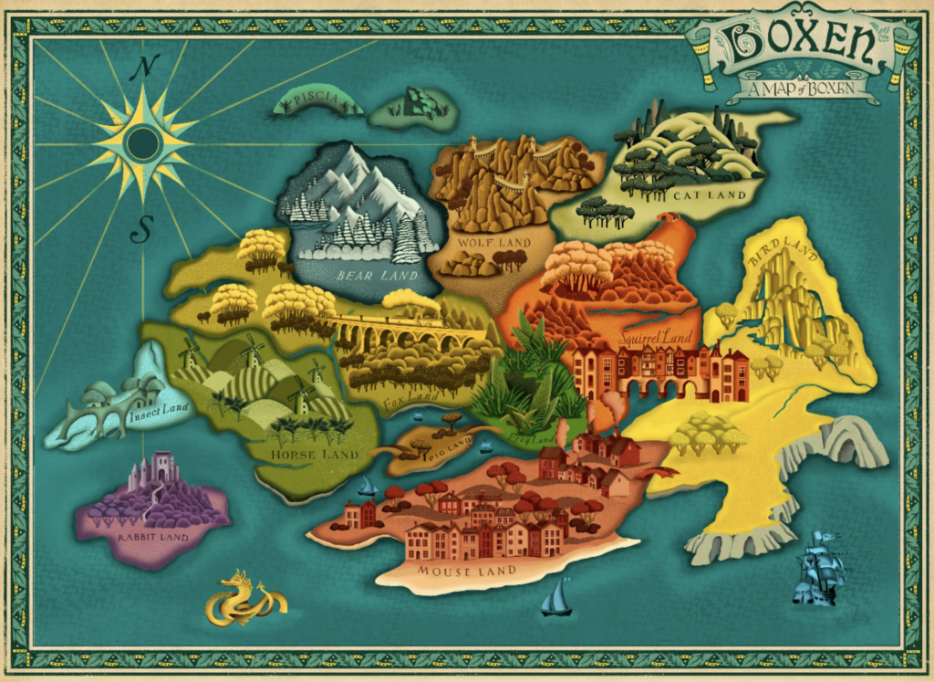 First Look Artwork for ‘Boxen: The Childhood Chronicles of C.S. Lewis ...